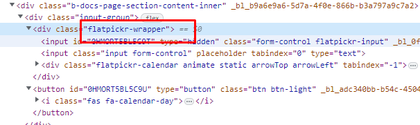 AddOn icon is incorrectly positioned below DatePicker · Issue #4646 · Megabit/Blazorise · GitHub