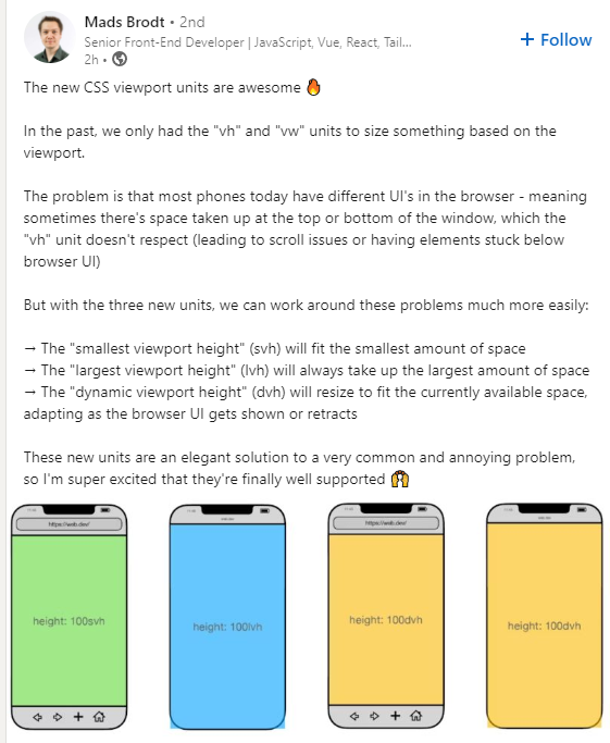 Investigate New Css Viewport Units · Issue 4789 · Megabitblazorise · Github 