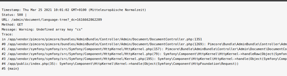 Document Language Overview not working properly · Issue #8572 · pimcore/pimcore · GitHub