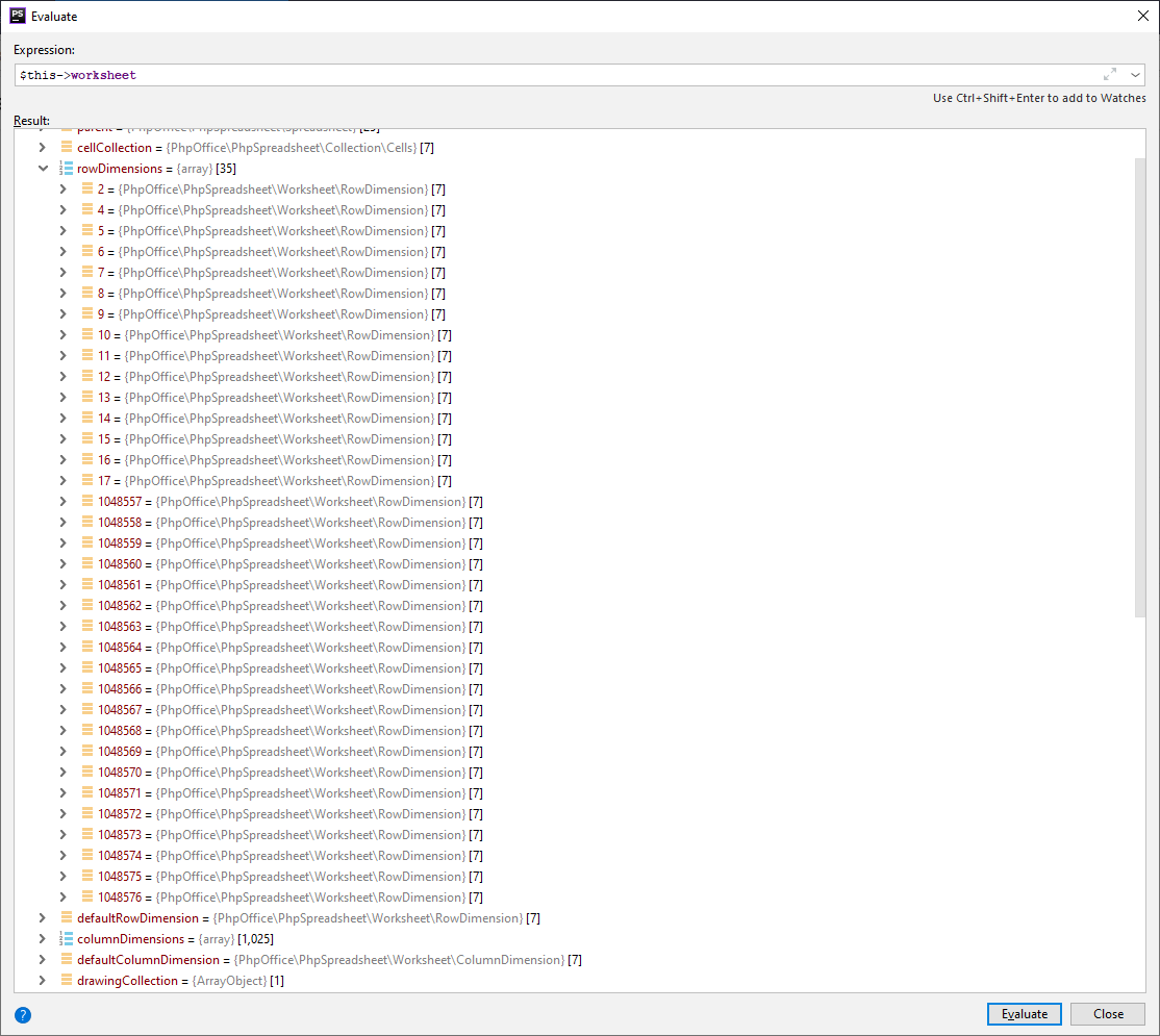 Column limit exceeded when reading a file and then saving it. · Issue #584 · PHPOffice ...