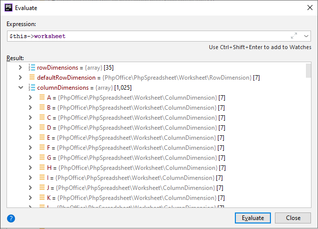 Column limit exceeded when reading a file and then saving it. · Issue #584 · PHPOffice ...