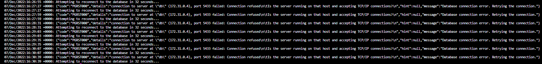 Supa sudio bug: connecting fails / docker container supabase-auth restarting fails · Issue ...