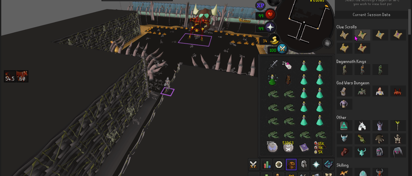 Unable to click ingame when recieving loot/loading up panel. · Issue ...