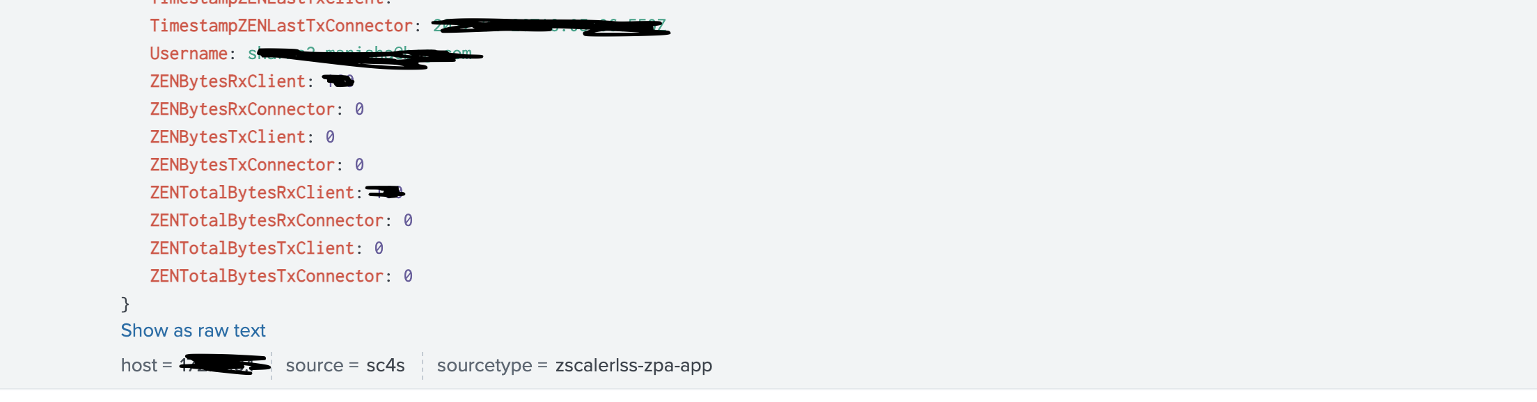 A New Filter Support For The Attached Zsclater Log · Issue 1670