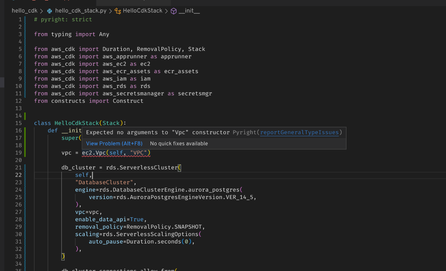 Temporary false positives after saving file when Microsoft Python Extension is enabled · Issue ...