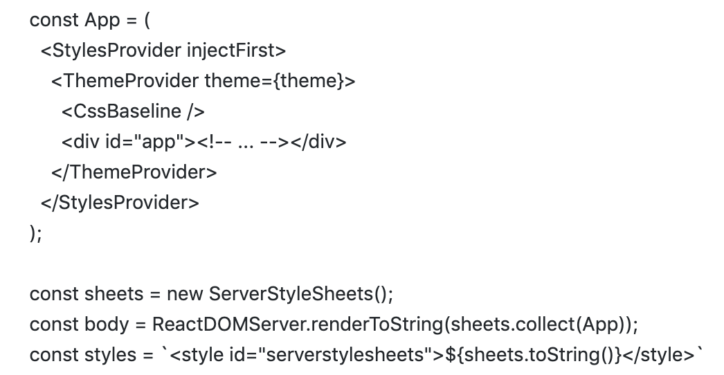 Do Stylesprovider And Serverstylesheets Work Together · Issue 16338 · Muimaterial Ui · Github 