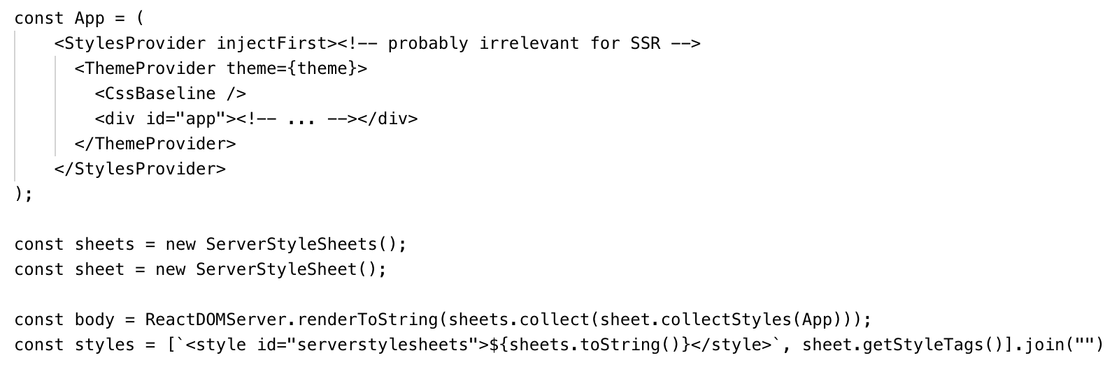 Do Stylesprovider And Serverstylesheets Work Together · Issue 16338 · Muimaterial Ui · Github 