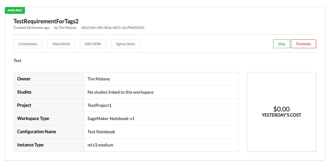 Fix Sagemaker Launch Permissions By Tdmalone · Pull Request 1021 · Awslabsservice Workbench On 