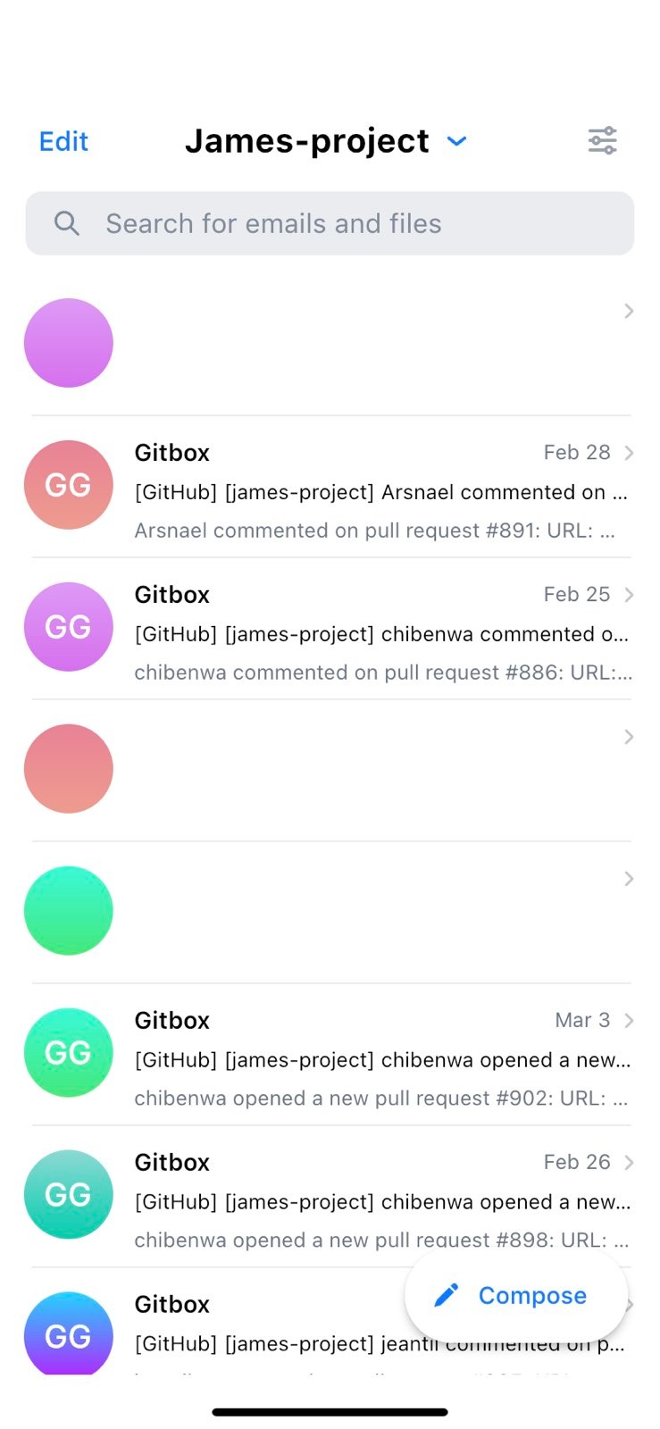 Empty entries in email list view · Issue #339 · linagora/tmail-flutter · GitHub