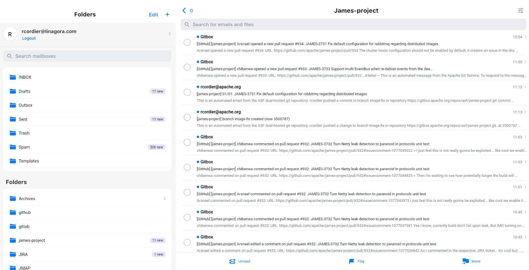Select all selects nothing · Issue #397 · linagora/tmail-flutter · GitHub