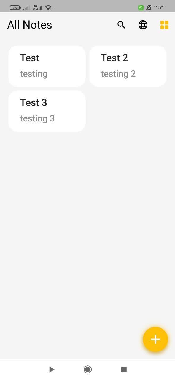 GitHub - HadiTavakoly/FlutterNote: 📝 Save your notes easily