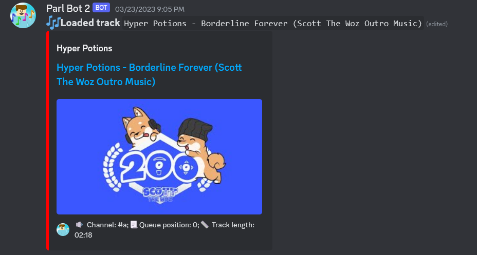 [Feature Request] Embed with the video's thumbnail in play command · Issue #1336 · jagrosh ...