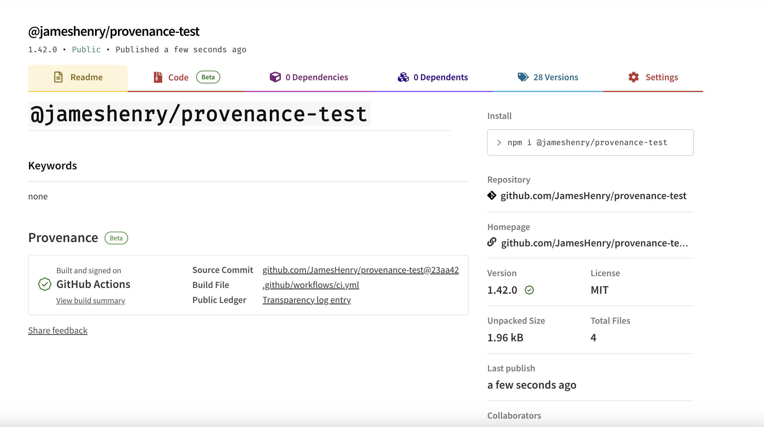 Custom npm publish commands (provenance?) · Issue #3657 · lerna/lerna · GitHub