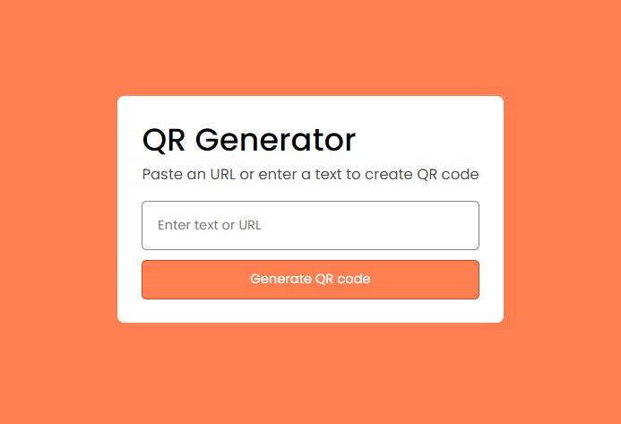 GitHub - tudstk/QR-generator: A simple JS app that generates a QR code ...