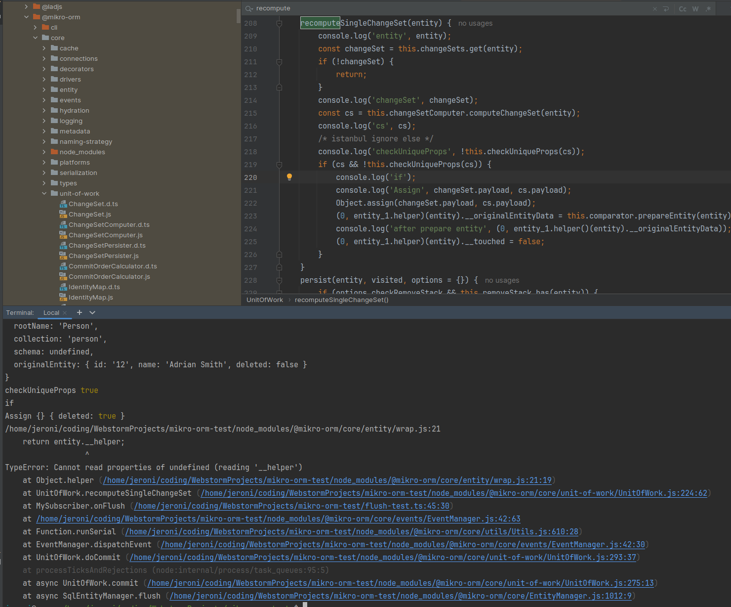 Doubt about flush events · mikro-orm mikro-orm · Discussion #4749 · GitHub
