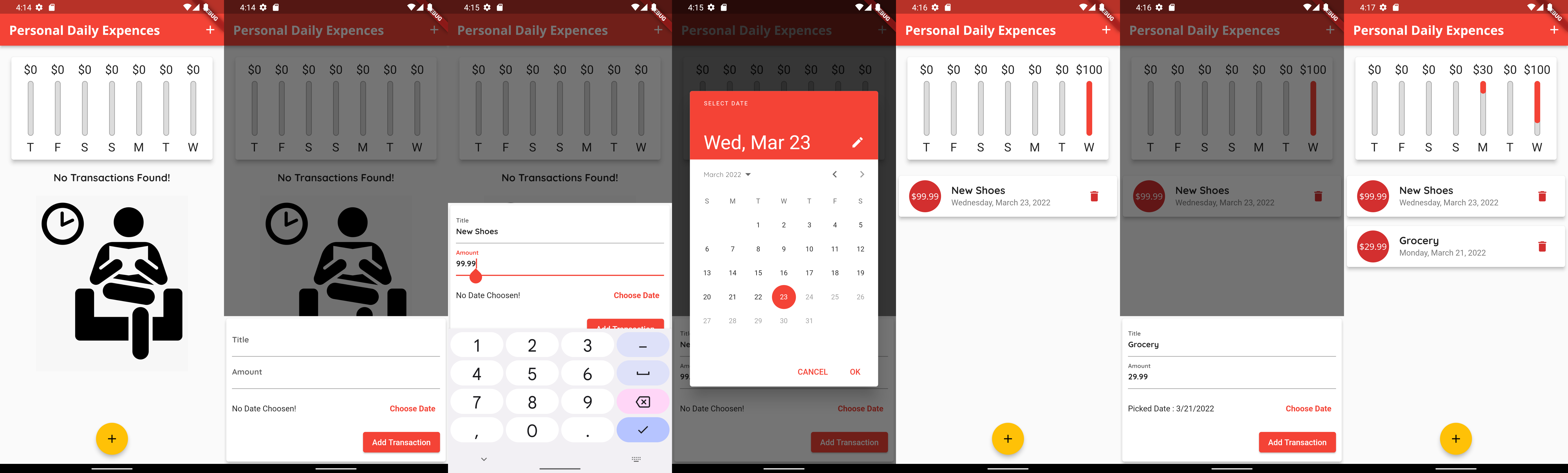 GitHub - Arnab-Bera/DailyExpenseChart: Flutter App -- Different Devices & Debugging Apps Section ...