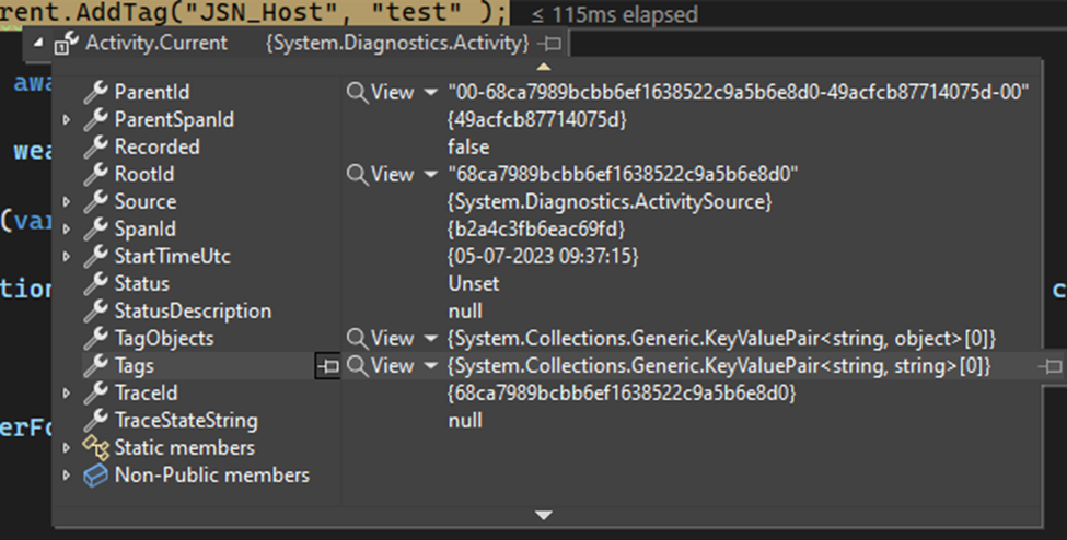 No telemetry from .net client · Issue #4631 · open-telemetry/opentelemetry-dotnet · GitHub