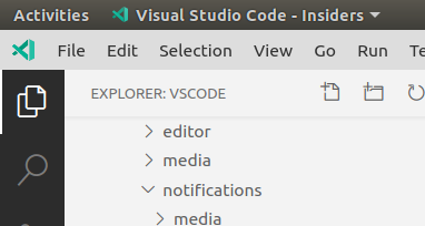 Active viewlet indicator bleeds into custom menu · Issue #111892 · microsoft/vscode · GitHub
