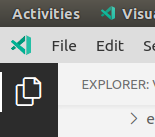 Active viewlet indicator bleeds into custom menu · Issue #111892 · microsoft/vscode · GitHub