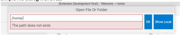 Large Buttons In Simple File Dialog When Error · Issue 113745 · Microsoftvscode · Github 