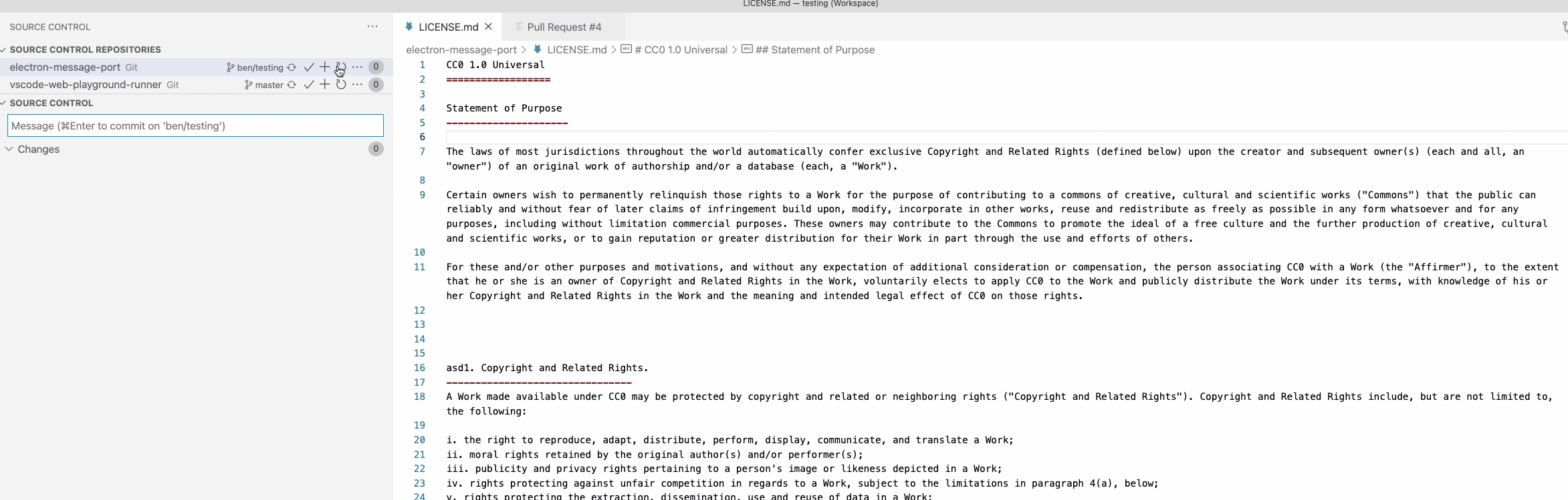 Gh Pr Clicking On In Scm Repos View Should Not Ask Me For Which Folder To Use · Issue 2396 2550