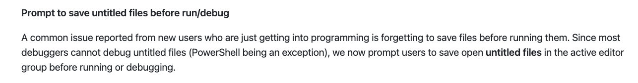 Make it easier for new users to save untitled files · Issue #114307 ...
