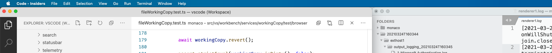 macOS: custom title can be zoomed in · Issue #119757 · microsoft/vscode · GitHub