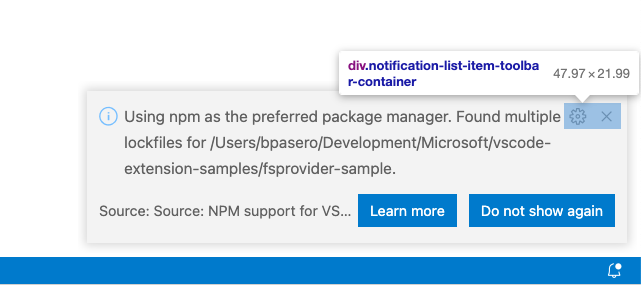 Sometimes notification buttons are squished vertically · Issue #121425 · microsoft/vscode · GitHub