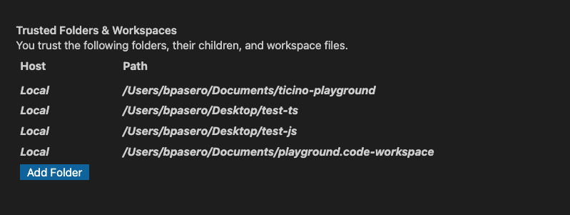 Trust Editor Unable To Add Workspace Files For Trust · Issue 125107 · Microsoft Vscode · Github
