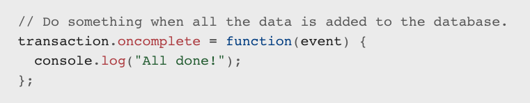 Indexdb Why Is Transactiononcomplete Not Used · Issue 125586 · Microsoftvscode · Github