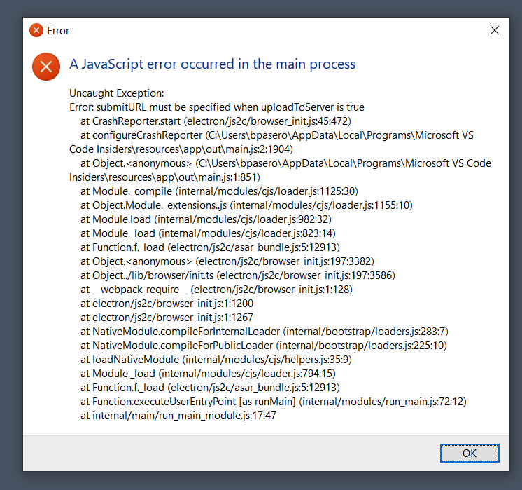 Windows ARM builds don't start for me anymore · Issue #130087 ...