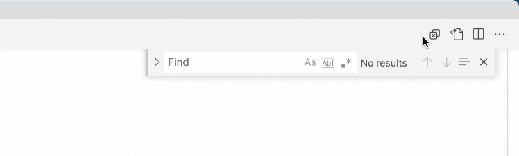 Buttons in editor widgets do not show any hover feedback · Issue #130475 · microsoft/vscode · GitHub