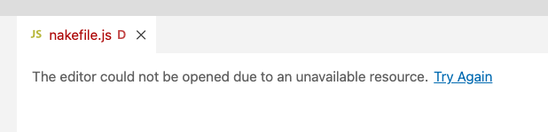Editor that fails to load error message · Issue #131509 · microsoft/vscode · GitHub