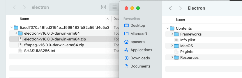 Electron 16: electron downloader looses `Info.plist` file · Issue #137437 · microsoft/vscode ...