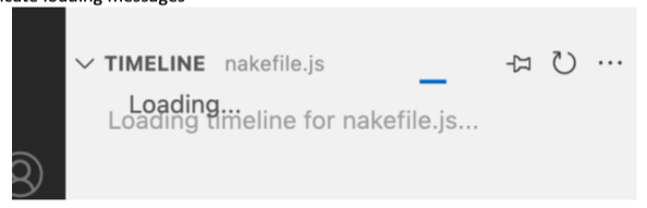 Timeline shows 2 loading indicators · Issue #145023 · microsoft/vscode ...