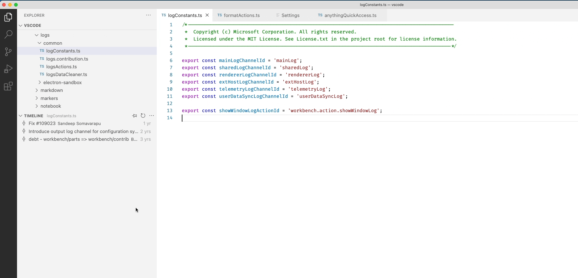 Timeline: revisit merging sources from all providers · Issue #145160 ...