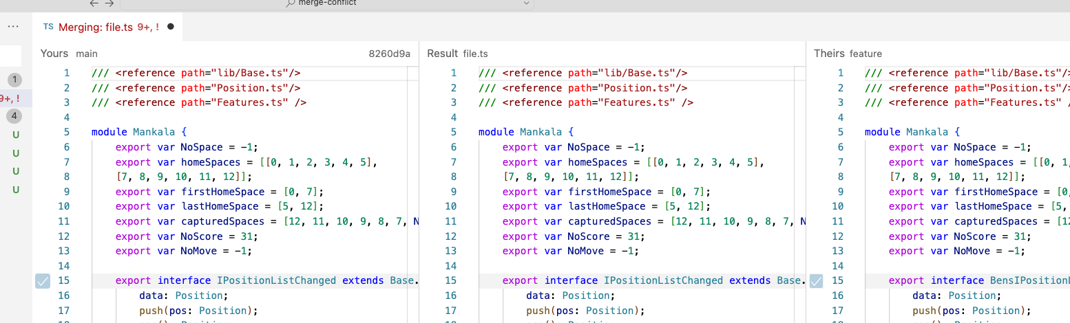 Merge editor: I can accept both sides? · Issue #150854 · microsoft ...