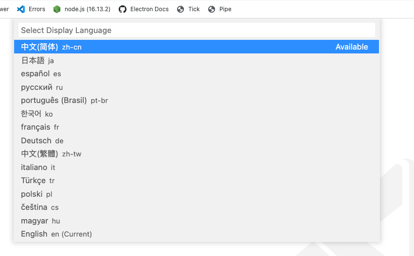 Sorting of languages in picker · Issue #156254 · microsoft/vscode · GitHub