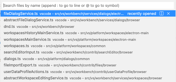 Add saved files to "Open Recent" · Issue #153275 · microsoft/vscode ...