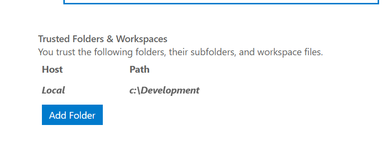 Trust dialog paths are not using label service · Issue #158168 · microsoft/vscode · GitHub