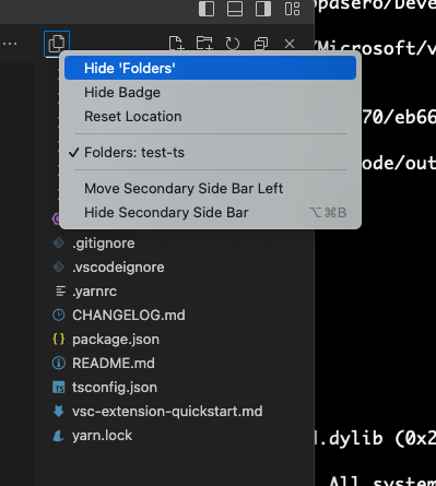 Should I be able to "Hide Folders"? · Issue #173836 · microsoft/vscode ...