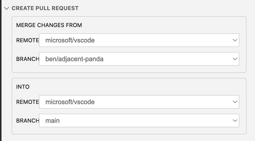 Missing Gap Between Label And Dropdowns · Issue 4572 · Microsoft Vscode Pull Request Github