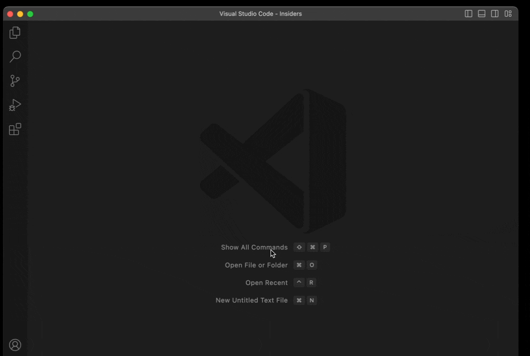 Welcome editor shows up with a delay and progress bars · Issue #184562 ...