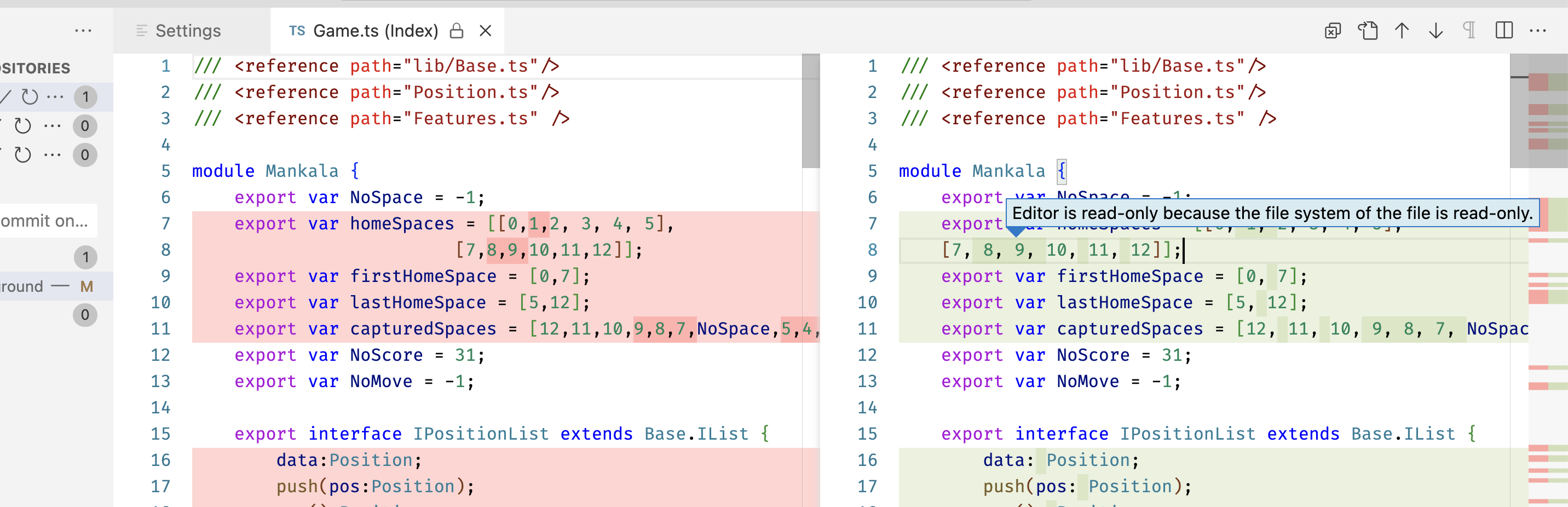 Git Adopt Custom Readonly Message · Issue 185943 · Microsoftvscode · Github 2162