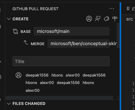 Branch input field overflows · Issue #4964 · microsoft/vscode-pull-request-github · GitHub