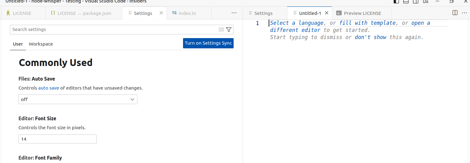 Settings Editor Does Not Fully Dim · Issue 191611 · Microsoftvscode
