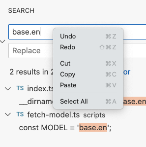 Context menu on input does not have the standard options · Issue #191628 · microsoft/vscode · GitHub