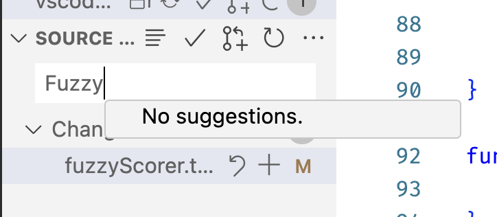 Auto Complete In Scm Input Does Not Work · Issue 5259 · Microsoftvscode Pull Request Github