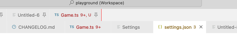 Revisit `tab.lastPinnedBorder` in context of multi-row tabs · Issue #193687 · microsoft/vscode ...