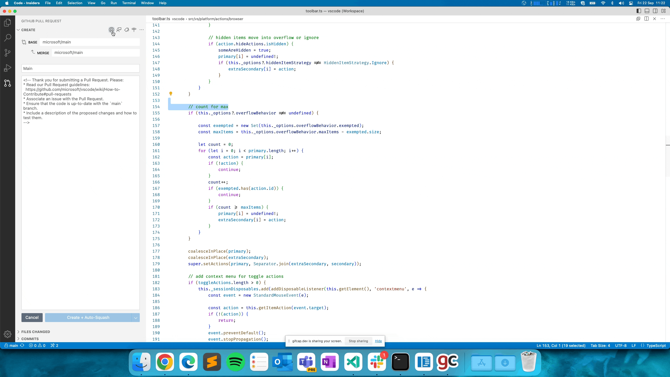 GH PR review picker jumps down · Issue #5269 · microsoft/vscode-pull-request-github · GitHub